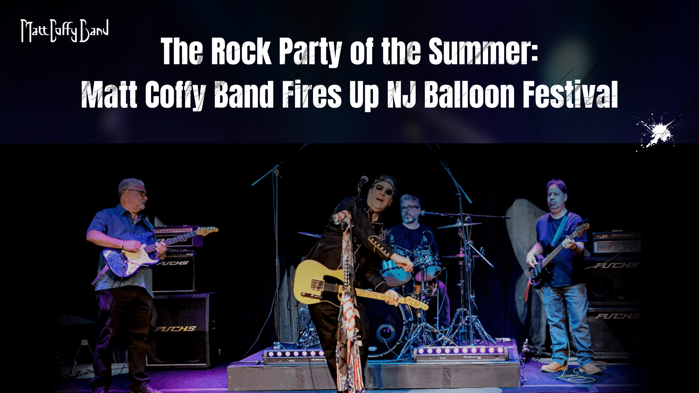 The Rock Party of the Summer: Matt Coffy Band Fires Up NJ Balloon ...